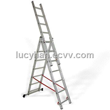 3 X 7 Rungs Aluminum Combination Ladders from Taiwan Manufacturer ...