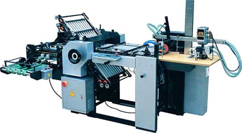 ZXHD490A Combination Folding Machine With Electrical Knife from China ...