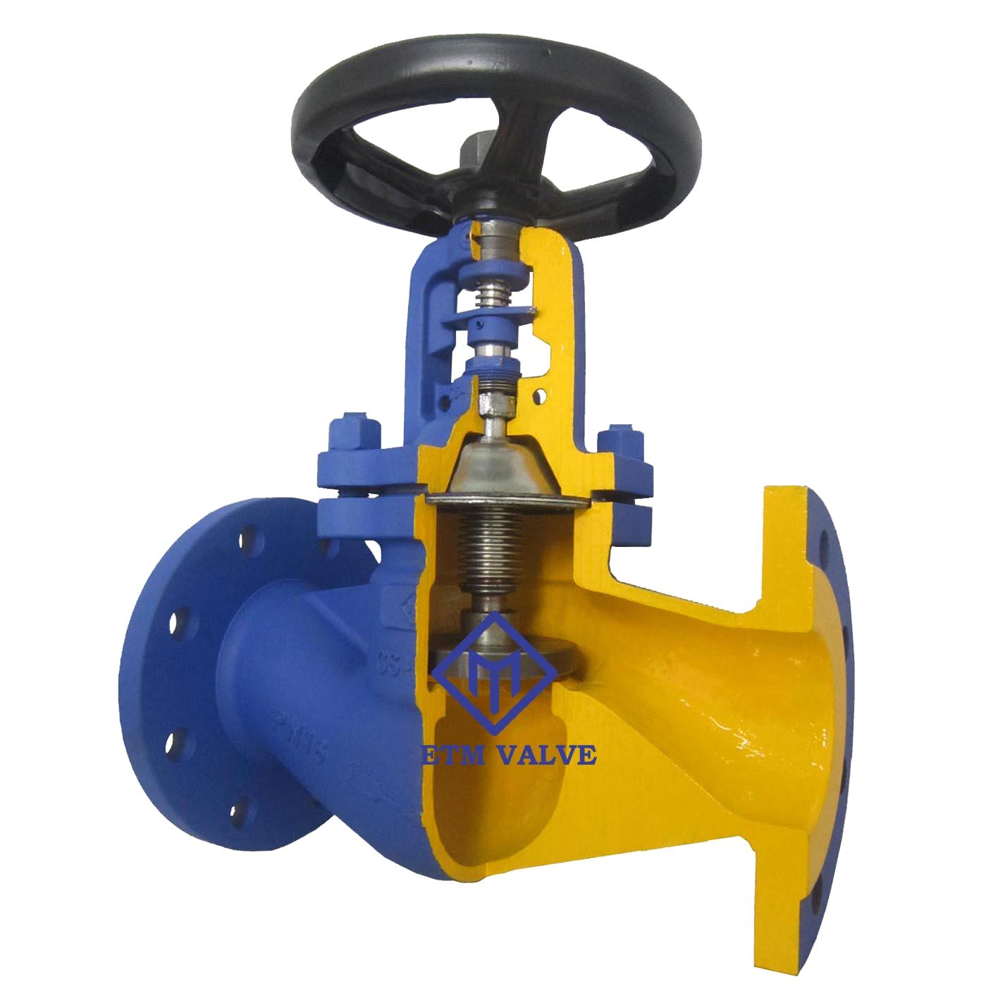 Bellow seal globe valve - China bellows seal globe valve and globe ...