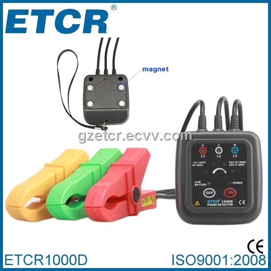 ETCR1000D Large Caliber Non-contact Phase Sequence Detection from China ...