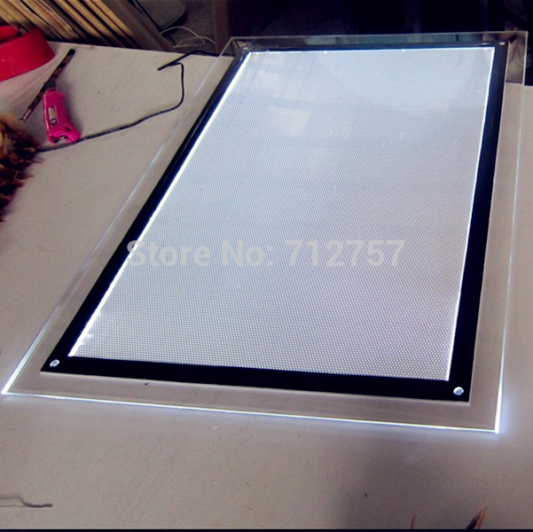 Ultra thin LED light box (with acrylic frame) lot (5 pieces/lot ...
