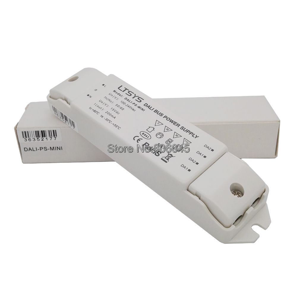 LTECH DALI-PS-MINI DALI Bus Power Supply 100-240VAC 50/60Hz Input 15VDC ...