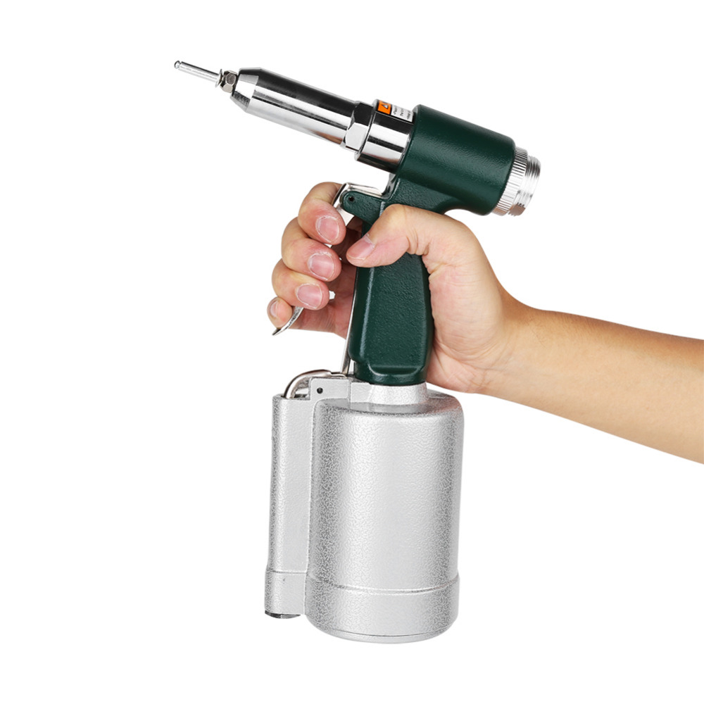 Industrial Air Hydraulic Pop Rivet Gun Pneumatic Riveter Kit Set 2.4-4 ...