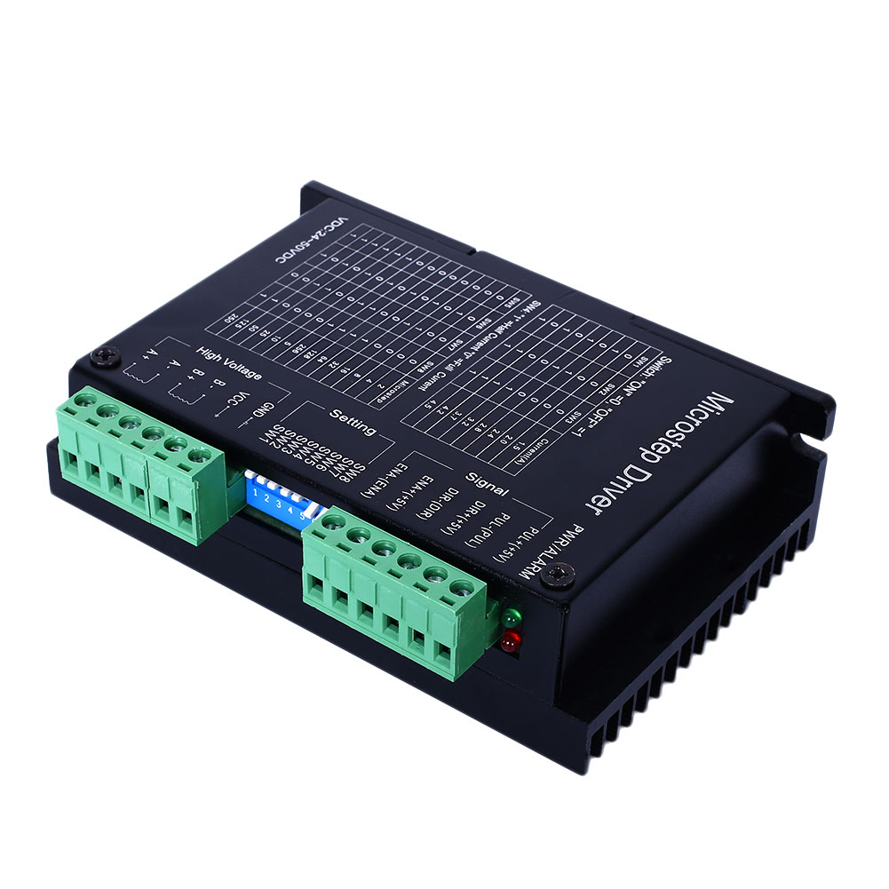 DM542A 2/4 phase Nema23 hybrid stepping Stepper motor driver 4.2A ...