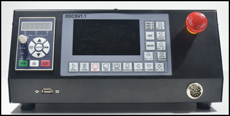 Engraving machine control box offline U disk read 4 axis stepper drive ...