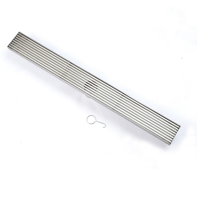 steel straight bars, rectangular grille surface, bathroom rain ...
