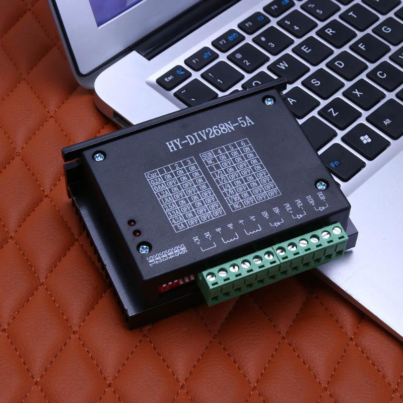 TB6600 20KHZ 5A CNC Single Axis Hybrid Stepper Motor Driver Controller ...