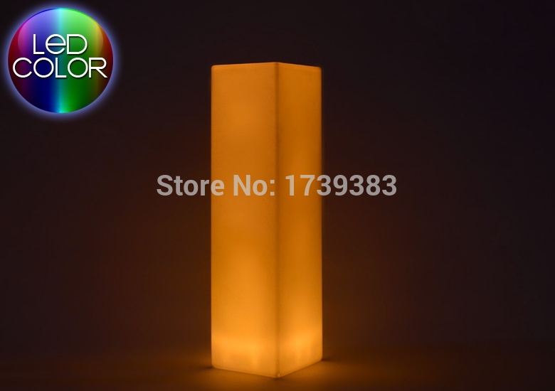 LED square light tower Pillar Medium Cylinder Floor lamp outdoor ...
