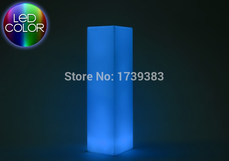 LED square light tower Pillar Medium Cylinder Floor lamp outdoor ...