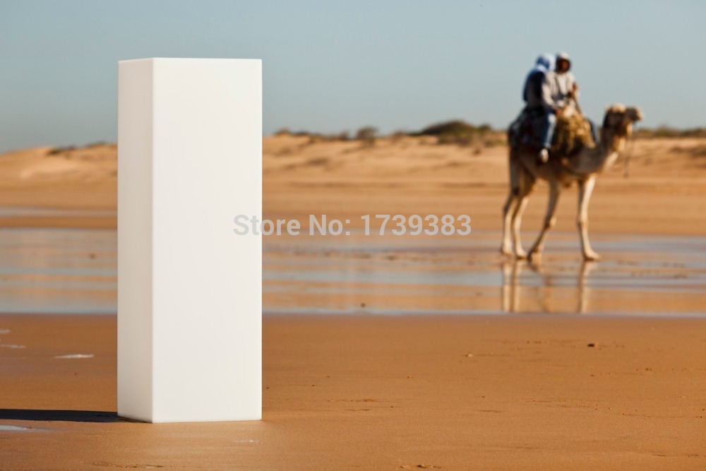 LED square light tower Pillar Medium Cylinder Floor lamp outdoor ...