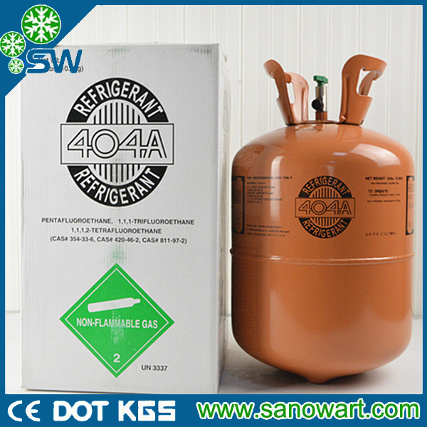 24lb R404a Refrigerant gas R404A refrigerant for cooling system from ...