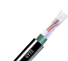 GYTS Fiber Optic Cable Stranded Loose Tube Fiber Cable Steel Wire ...