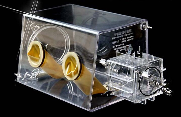 Laboratory acrylic material sealed operation box for sample testing ...