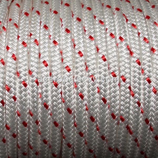 Double Braided Polyester Rope(WHT/RD) from China Manufacturer ...