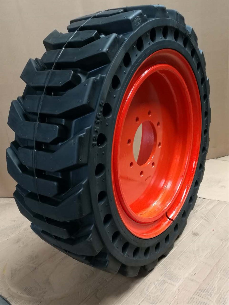 10-16.5 12-16.5 Bobcat Skid Steer Loader Solid Tires from China ...