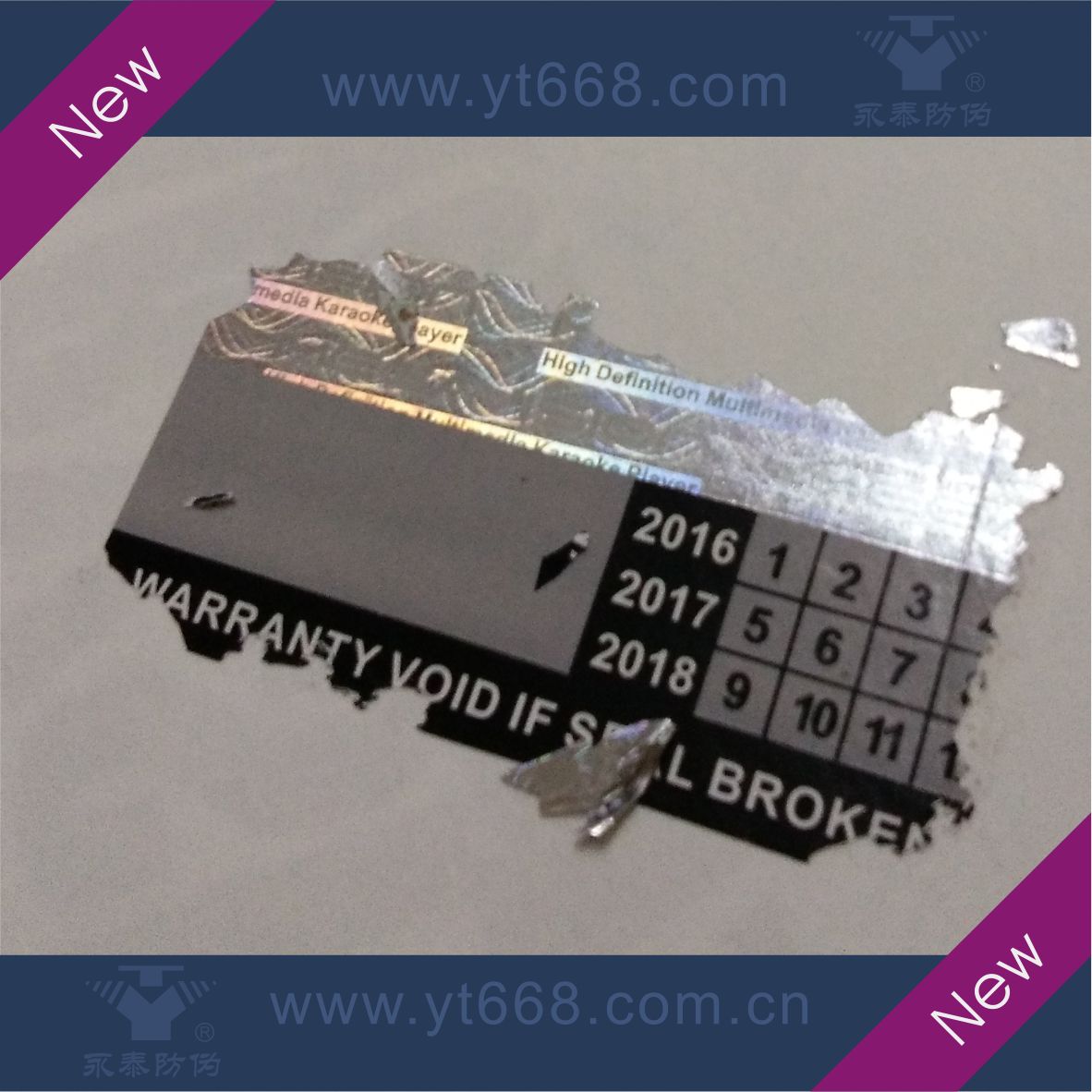 2D Barcode Sticker, Scratch off Security Label from China Manufacturer ...