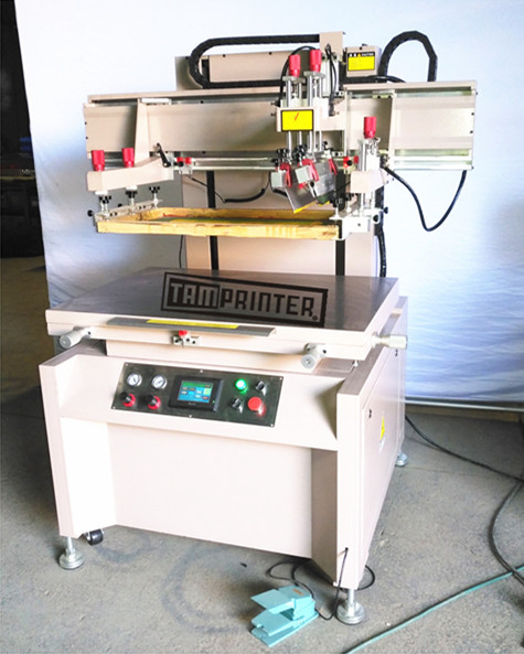 CE Automatic Precision Vertical Screen Printing Machine with Robot Arm ...