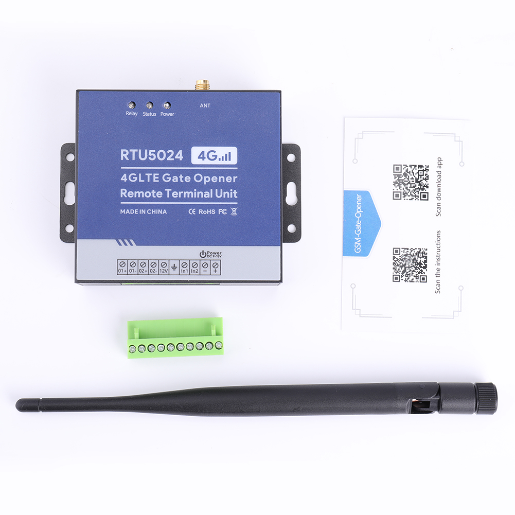 4G LTE GSM Gate Automation Door Entrance Relay Switch RTU5024 from ...